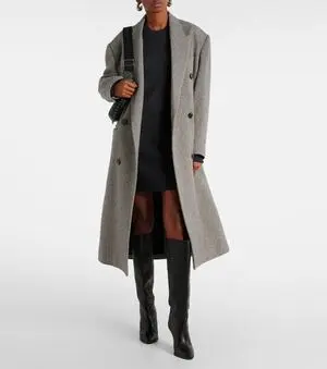 MARANT ETOILE Garner Ribbed-knit Midi Dress