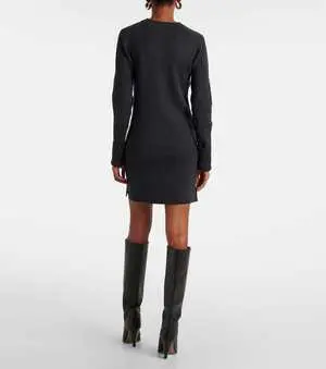 MARANT ETOILE Garner Ribbed-knit Midi Dress