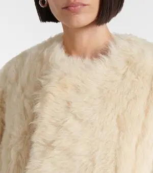 TOTEME Leather And Shearling Coat