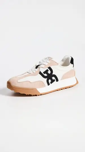 Sam Edelman Langley 3 Sneakers - White/tan/black