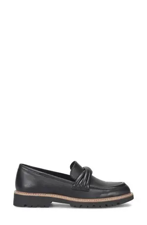 COMFORTIVA Lilac Lug Sole Loafer - Black