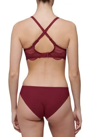 Simone Perele Karma Bikini Briefs - Spinel Red
