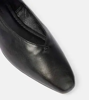 A.emery Brie Leather Ballet Flats