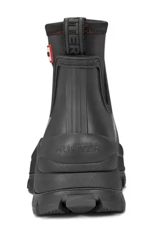Hunter Eloise Waterproof Neoprene Boots - Black/black/black