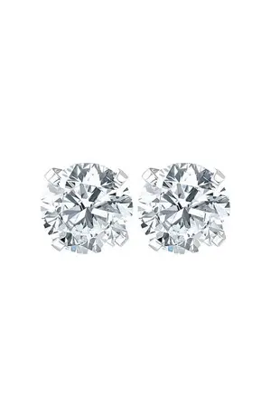 BLISS DIAMOND Bliss Diamond 1 Carat Lab Grown Diamond Stud Earrings 14k White Gold