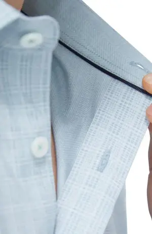 Bugatchi Ooohcotton® Check Button-up Shirt