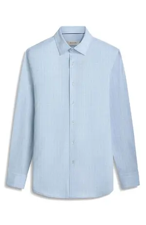 Bugatchi Ooohcotton® Check Button-up Shirt