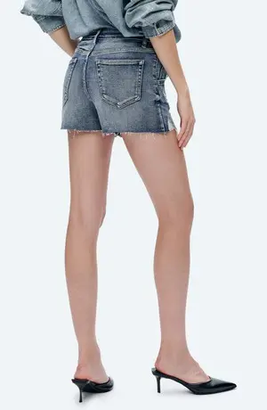 BAYEAS Nova Raw Hem Denim Shorts