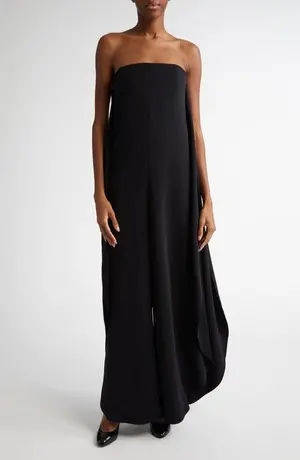 Alaïa Round Strapless Jumpsuit