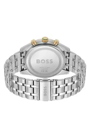 BOSS Skytraveller Chronograph Bracelet Watch - Green