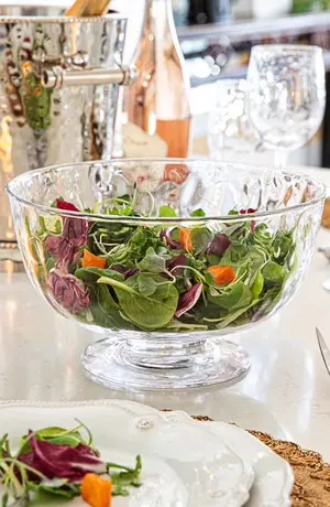 JULISKA Puro Footed Glass Bowl - Clear
