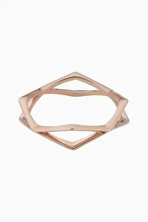 ORADINA 14k 1975 Bow Ring - Rose Gold