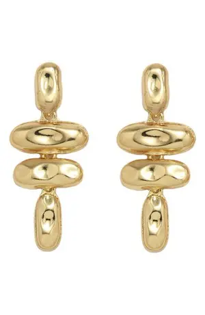 PETIT MOMENTS Katherine Drop Earrings - Gold
