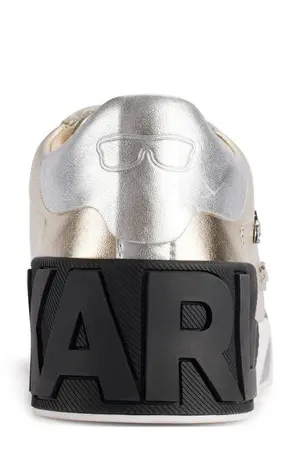 Karl Lagerfeld Paris Mavise Sneakers - Gold/ Silver