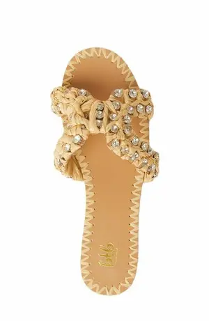 BTB LOS ANGELES Laurel Crystal Slide