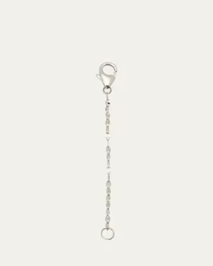 Lana Jewelry LANA JEWELRY 14K White Gold Necklace Extender White Metallic
