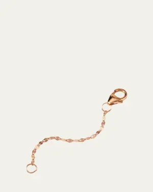 Lana Jewelry 14K Rose Gold Necklace Extender Pink Metallic