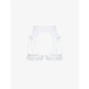 Agent Provocateur Rosia Suspender Belt - White