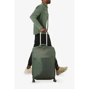 LIPAULT Plume Woven Suitcase - Khaki