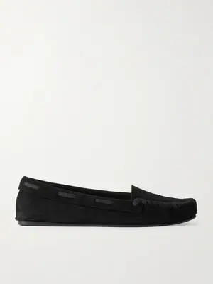 THE ROW Mabel Suede Loafers