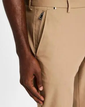 BOSS Kaito Slim-fit Trousers - Beige