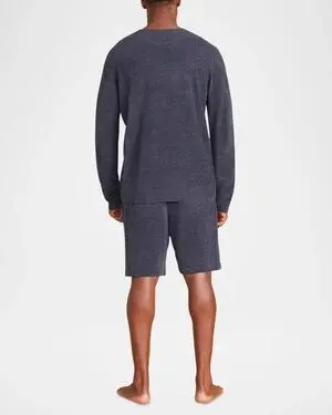 Barefoot Dreams Cozychic Ultra Lite Crewneck Sweater - Indigo