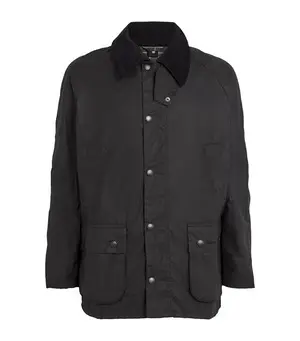 Barbour Waxed Ashby Jacket - Black