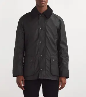 Barbour Waxed Ashby Jacket - Black
