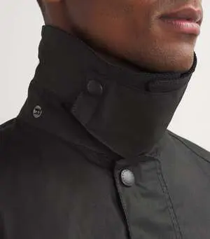 Barbour Waxed Ashby Jacket - Black