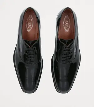 TOD'S Patent Leather Derby Shoes