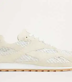 Bottega Veneta Orbit Criss-cross Sneakers - White