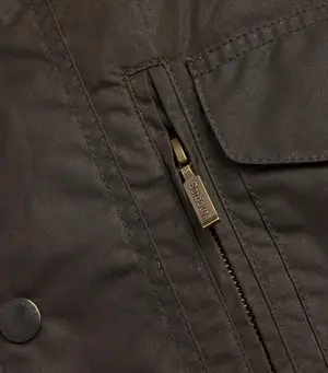 Barbour Waxed Sapper Jacket - Green