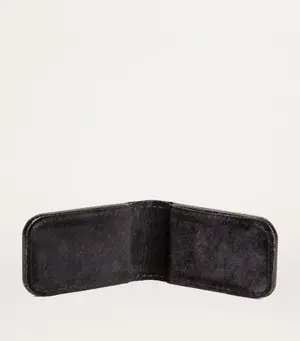 ETTINGER Leather Capra Money Clip - Black