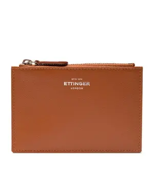 ETTINGER Capra Leather Travel Pouch - Brown