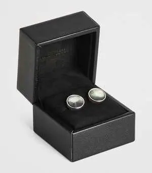 Giorgio Armani Sterling Silver Cufflinks