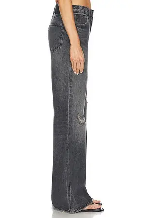 GRLFRND Jade Relaxed Flare Jeans