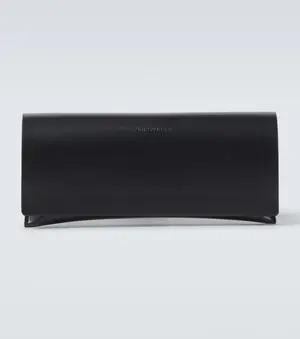Saint Laurent Sl 596 Dune Aviator Eyeglasses - Black