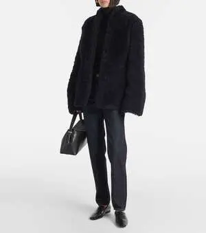 TOTEME Shearling Jacket - Blue