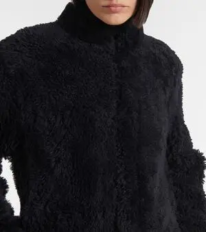 TOTEME Shearling Jacket - Blue