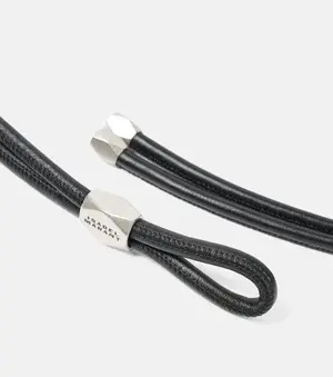 Isabel Marant Étoile Silvia Leather Belt - Black