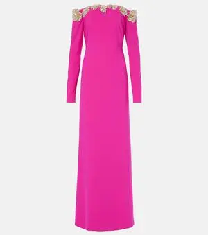 Costarellos Costarellos Meline Embellished Gown Pink