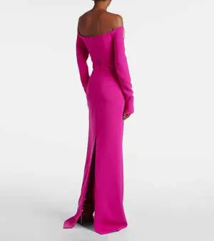 Costarellos Meline Embellished Gown - Pink