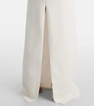 Costarellos Meline Embellished Gown - White