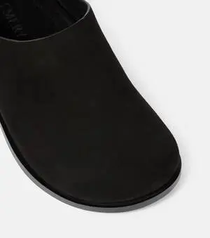 A.emery Louis Suede Clogs - Black