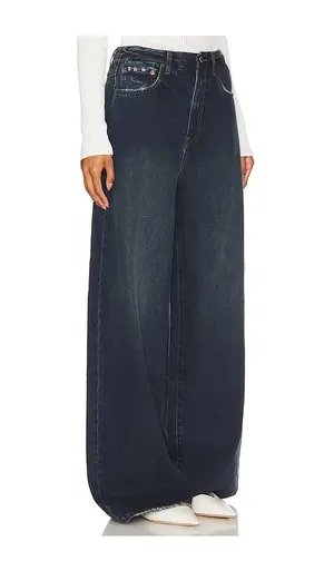 GRLFRND Rowan Oversized Baggy Jeans