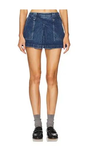 GRLFRND Ivy Pleated Mini Skirt - Big Sur