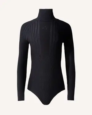 Perfect Moment Seamless Bodysuit - Black