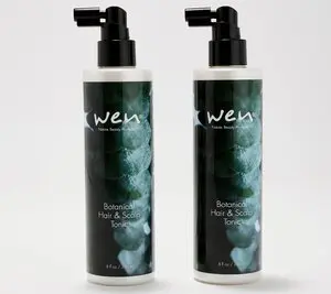 WEN By Chaz Dean 8oz Botanical Scalp & Hair Tonic Duo - One-color