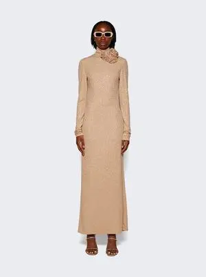 Magda Butrym Crystal Embellished Open-back Gown