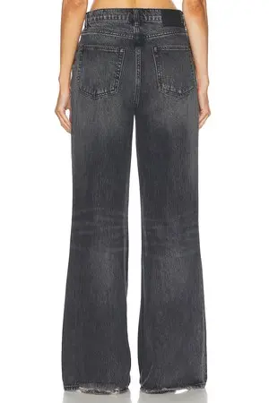 GRLFRND Jade Low Rise Flare Jeans - Phantom